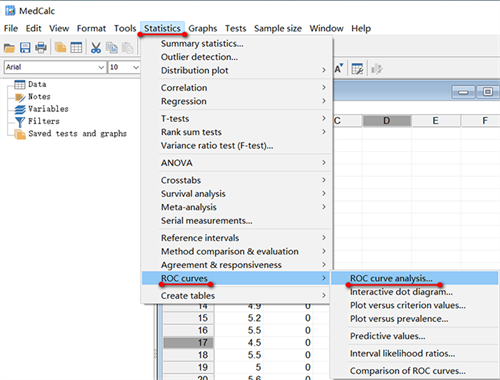 Medcalc快速绘制ROC曲线的方法 - 百玩游戏网